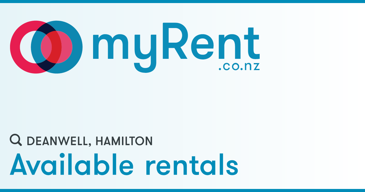 Rentals in Deanwell, Hamilton - myRent.co.nz