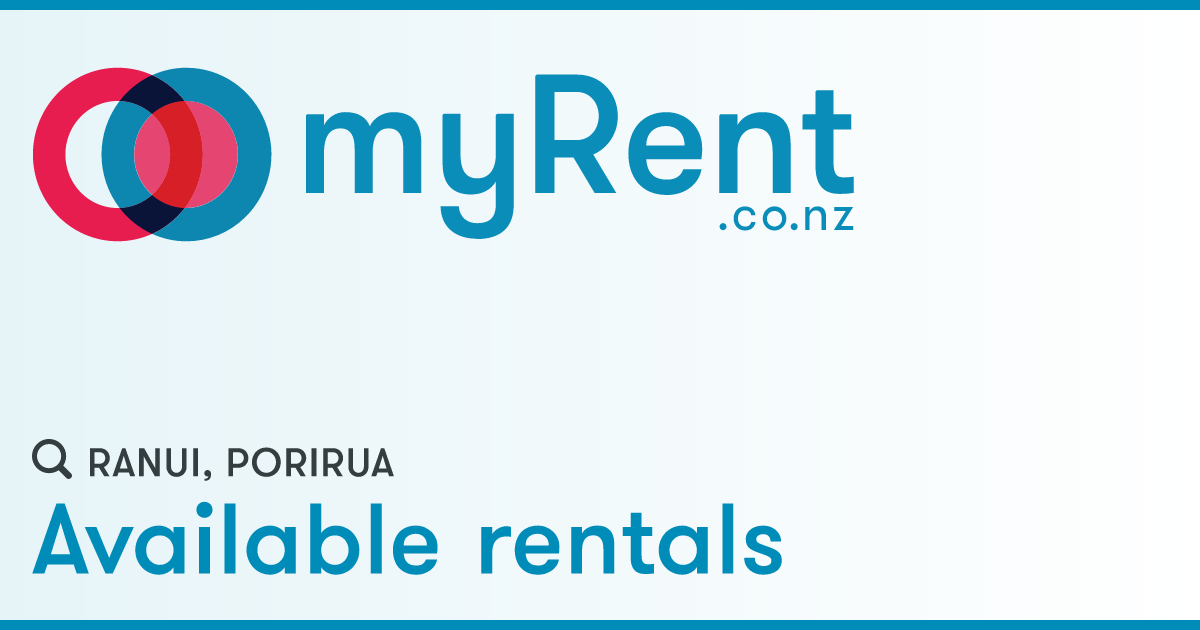 Rentals in Ranui, Porirua - myRent.co.nz